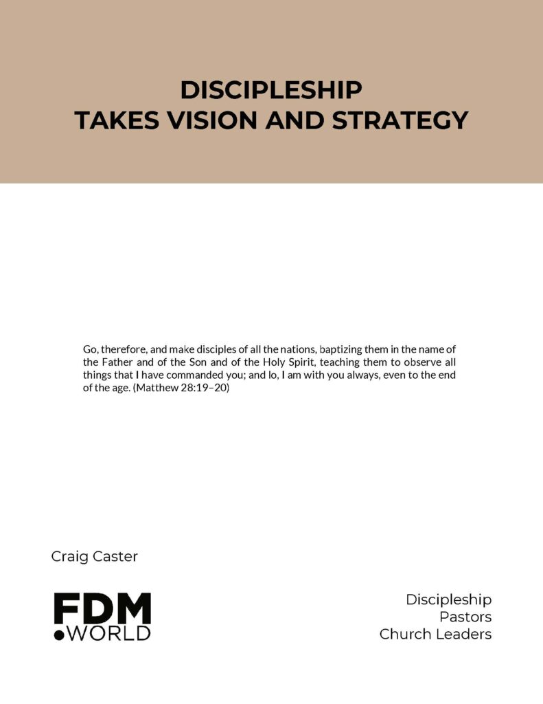 Church Discipleship Plan – Family Discipleship Ministries